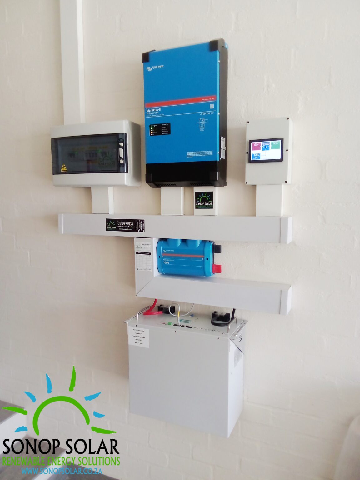 Beach home Victron 5kVa system | Sonop Solar